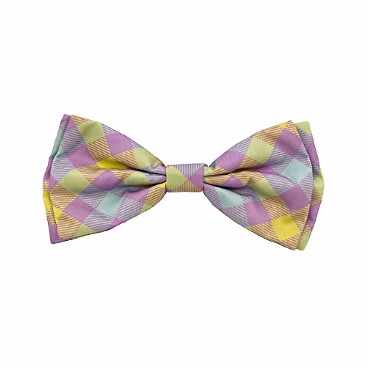 Huxley & Kent Bow Tie for Pets | Lavender Lemon (Extra-Large) | Easter Spring Velcro Bow Tie Collar Attachment | Fun Bow Ties for Dogs & Cats | Cute, Comfortable, and Durable | H&K Bow Tie