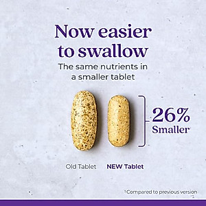 New Chapter Men's Multivitamin for Immune, Stress, Heart + Energy Support with Fermented Nutrients - Every Man's One Daily, Made with Organic Vegetables & Herbs, Non-GMO, Gluten Free - 72 ct