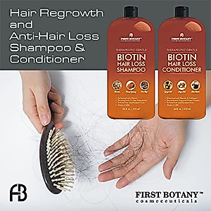 Hair Growth Shampoo Conditioner Set - An Anti Hair Loss Biotin Shampoo and Conditioner with DHT blockers to fight Hair Loss For Men and Women, All Hair types, Sulfate Free - 2 x 16 fl oz