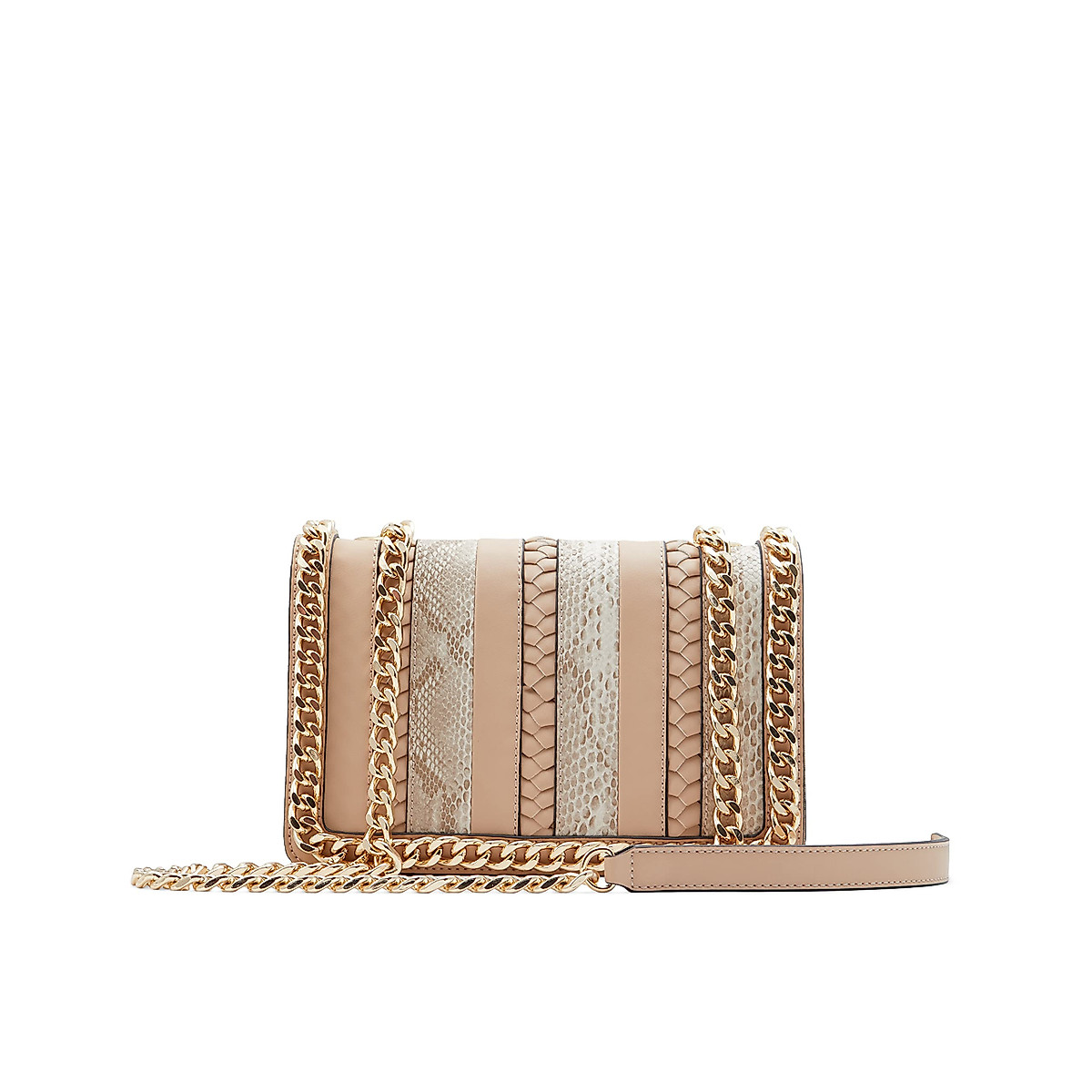 ALDO Women's Mini Greenwald Crossbody Bag, Medium Beige