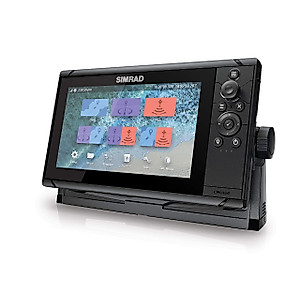 Simrad Cruise 9-9-inch GPS Chartplotter with 83/200 Transducer, Preloaded C-MAP US Coastal Maps