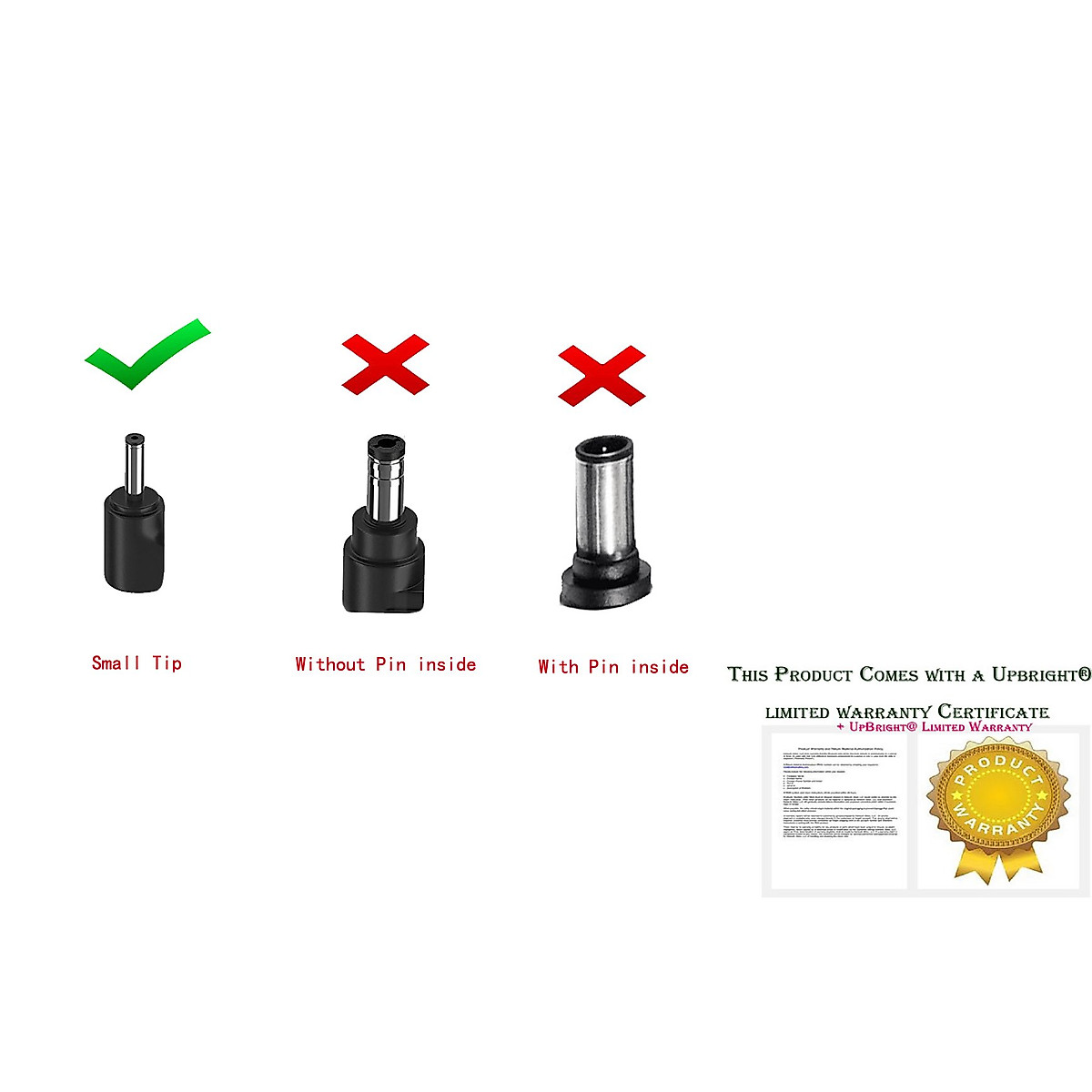 UpBright 14V AC/DC Adapter Compatible with Brightech Scorpion Car Jump Starter Cobra CPP 8000 JumPack GO CPP8000GO CPP 7500 CPP 7510 CPP 12000 mPower Plus SAPB14014US 410-5110F-2 Power Battery Charger