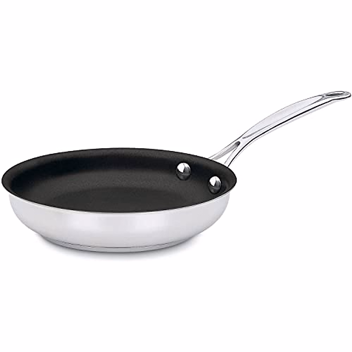 Cuisinart Chef's Classic Stainless Nonstick 8-Inch Open Skillet