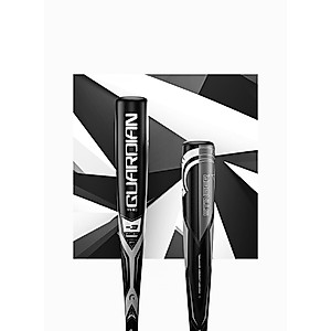 Guardian X Stinger BBCOR Baseball Bat - 3 Drop - 2 5/8" Barrel - Available in 31” to 34” - Drop 3 Baseball Bat for Middle School, High School, or College - 32" - 29 oz - Black/Gray