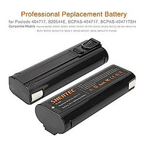 Shentec 2-Pack 3000mAh 6V Battery Compatible with 404717 B20544E BCPAS-404717 404400 900400 900420 900600 901000 902000 B20720 CF-325 IM200 F18 IM250 IM250A IM350CT IM350A PS604N, Ni-MH
