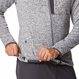 Columbia Men's Sweater Weather Full Zip, City Grey Heather, Medium