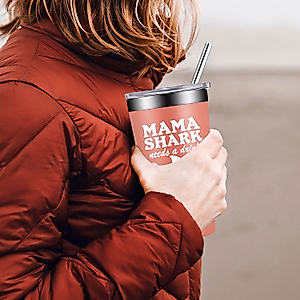 Fufendio Mothers Day Gifts for Mom from Daughter - Funny Best Mom Birthday Gifts from Son, Kids - Tumbler Mug Cup