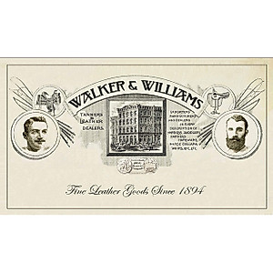 Walker & Williams LID-06 Sangria Purple Leather Padded Guitar Strap with Western Floral Tooling