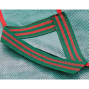 Bosmere Yard Waste Tarp, Heavy Duty Garden Tarp with Reinforced Corner Handles, UV Resistant Coating, 60-inch x 60-inch, Green