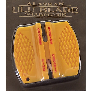 Alaskan Ulu Blade Knife Sharpener 2 Step knife Sharpening System