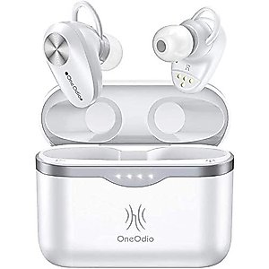 OneOdio A100 True Wireless Earbuds Active Noise Cancelling Earphones Bluetooth 5.0 Headphones with Mic IPX5 Waterproof ANC TWS