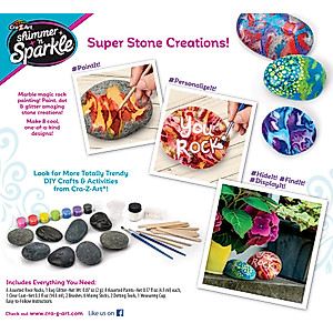 Shimmer ‘n Sparkle Marble Magic Rock Art Craft Kit