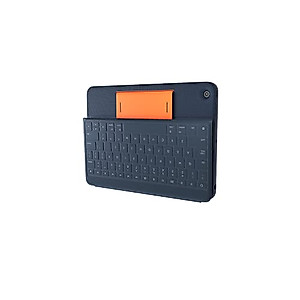 Logitech Rugged Combo 3 iPad Keyboard Case with Smart Connector for iPad (7th, 8th and 9th Generation) for Education - Classic Blue
