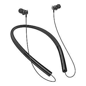 Wireless High-Power Headphones Bluetooth Earphones Double Ear Neck Hoop Ear Neck-Mounted Earphones for Sports