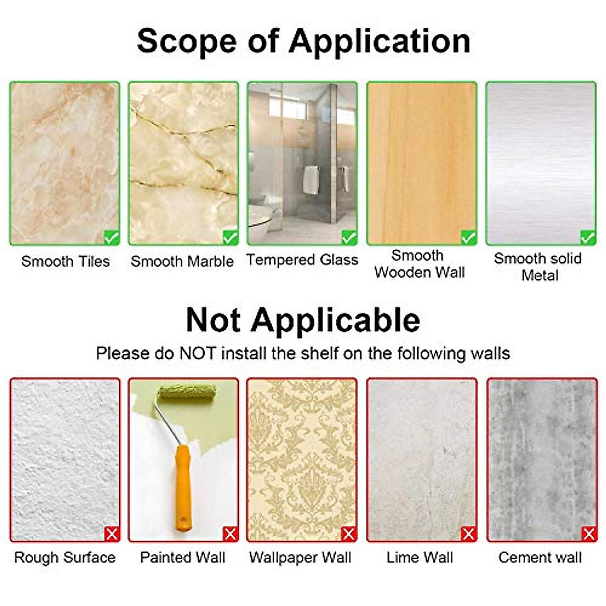 SMARTAKE 2 Pack Corner Shower Caddies 13-Piece Drawer Organizers - SUS304 Shower Caddies, Plastic Storage Organizer with Non-Slip Pads for Toilet, Dorm and Kitchen