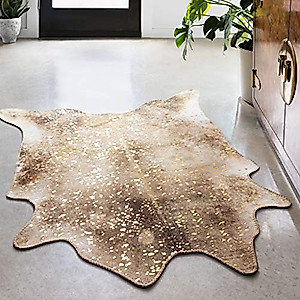 Loloi II Odessa Collection ODE-01 Accent Rug 3'-10" x 5' Mocha/Sand Rectangular 0.25" Thick