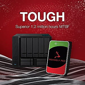 Seagate ST20000NE000 IronWolf Pro 20TB NAS Internal Hard Drive HDD – CMR 3.5 Inch SATA 6Gb/s 7200 RPM