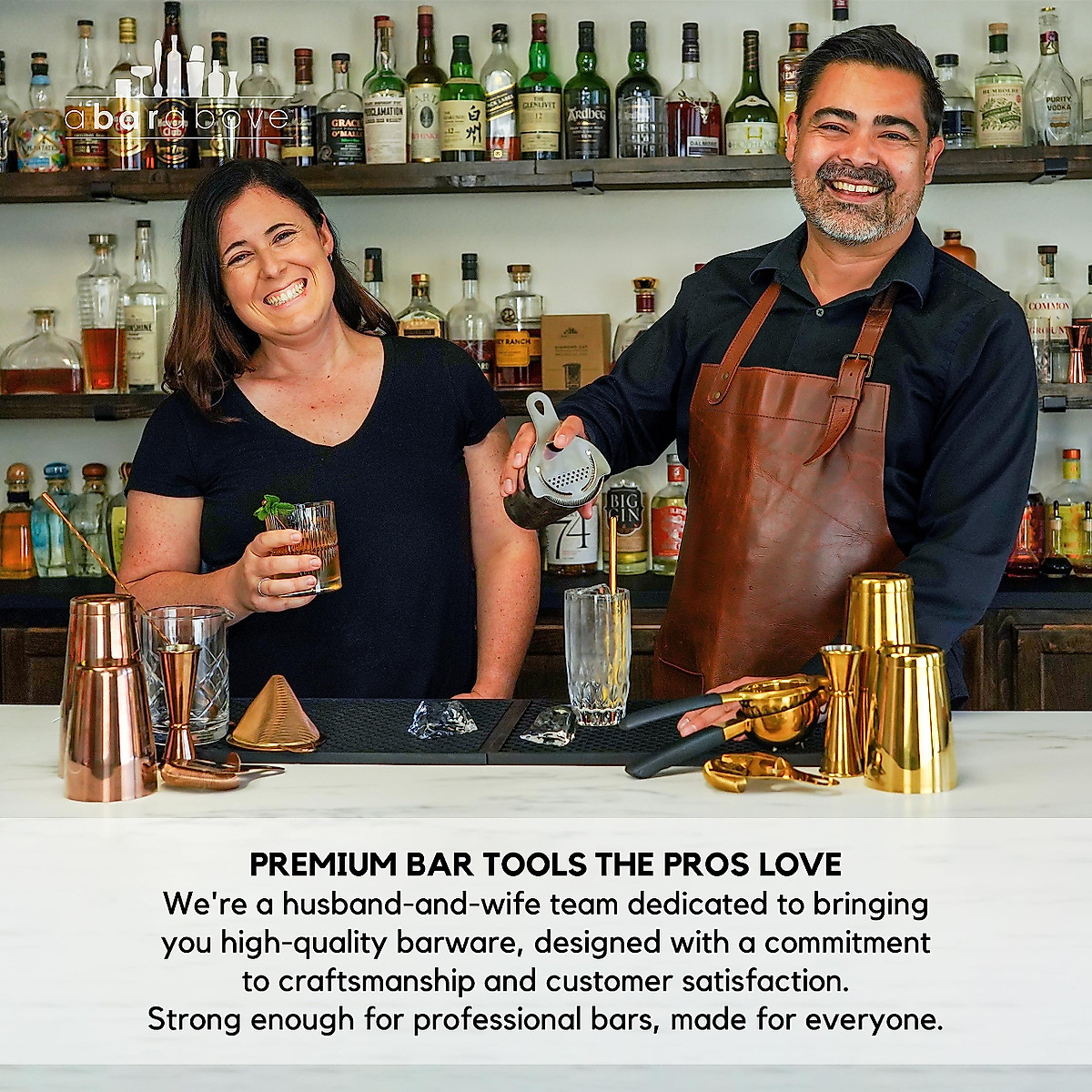 A Bar Above Professional Quality Citrus Peeler - Fruit Peeler for Oranges & Lemons - Premium Stainless Steel Bar Tool - Garnish Citrus Zester - Professional Grade Bar Tools - Orange Peel for Cocktails