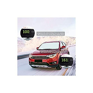 Digital Universal Car HUD GPS Speedometer with Fatigue Driving and Over Speed Alarm, Plug and Play,USB Charge,for Cars, Trucks, Motorcycle and Bicycle