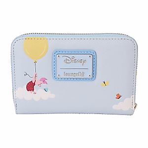 Loungefly Eeyore and Friends Winnie the Pooh Floating Balloons Disney Zip Around Wallet Standard