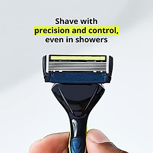 DORCO Pace 6 Sport - Six Blade Razor System with Trimmer and Pivoting Head - 16 Pack Refill (No Handle)