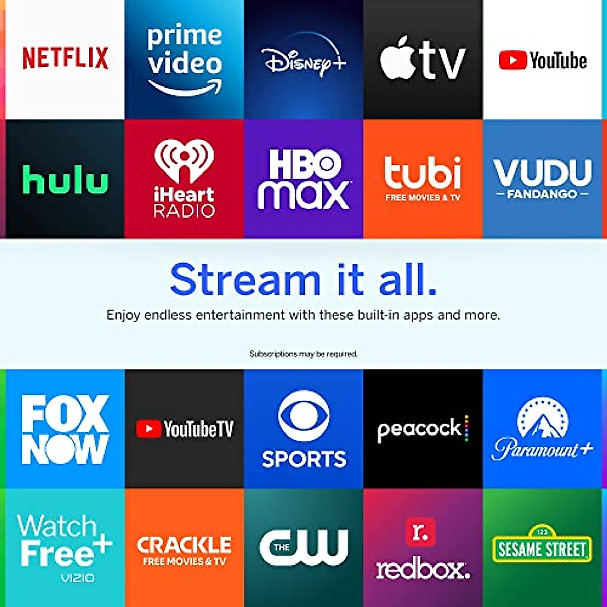 VIZIO 32-inch D-Series Full HD 1080p Smart TV with Apple AirPlay and Chromecast Built-in, Screen Mirroring for Second Screens, & 150+ Free Streaming Channels, D32f-J04, 2021 Model (Renewed)