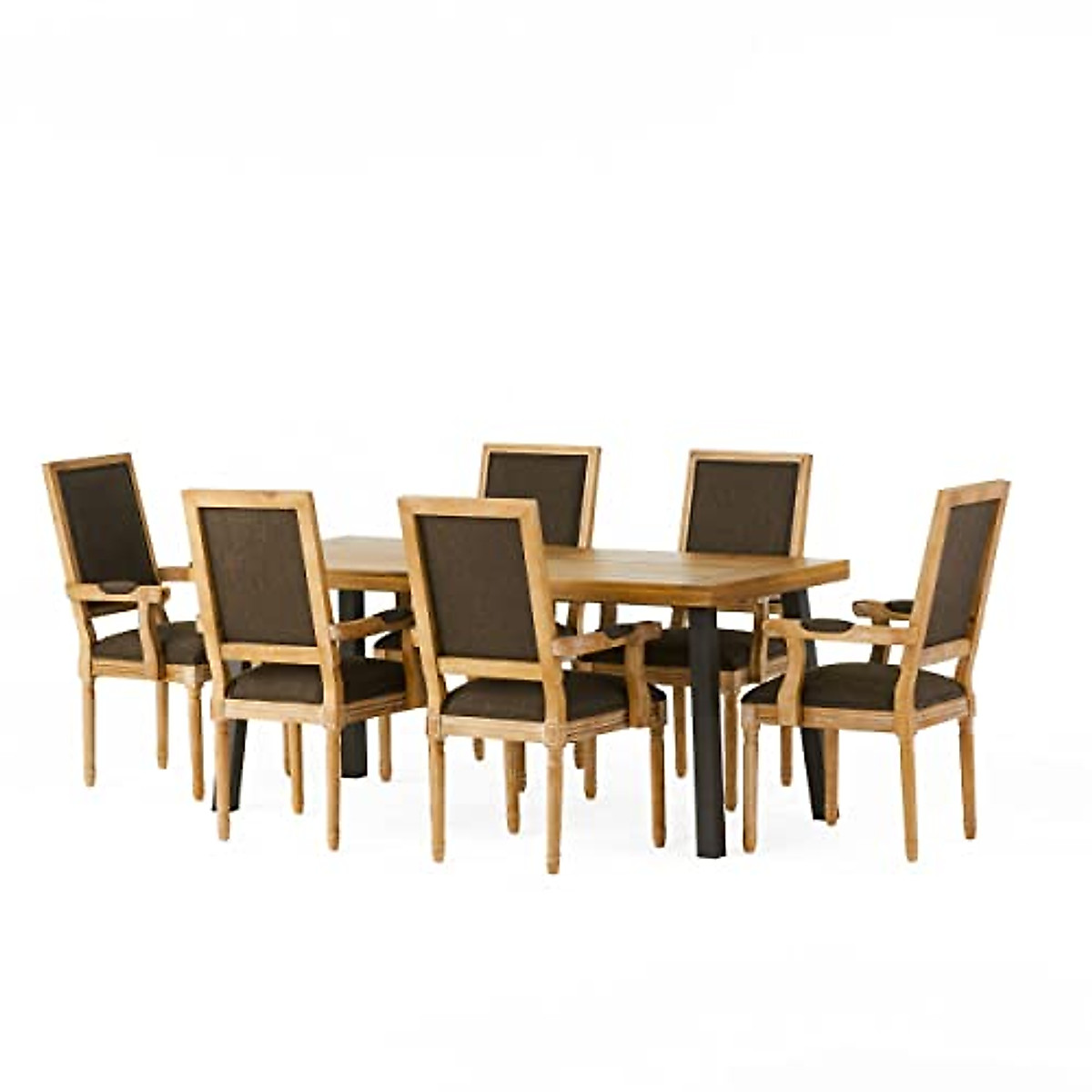 Christopher Knight Home Ayers Dining Set, Brown