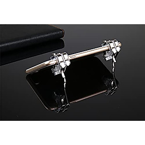 Mobile Game Controller Physical Auxiliary Position Automatic Press Gun Quick Aim Trigger Joystick (a Pair)