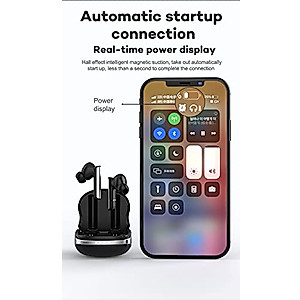 Knight & King Bluetooth 3D Stereo Sound Effects Noise Cancelling and Waterproof Gaming Mini in Earbuds Touch True Wireless Stereo Earphone pc Gmaing and Mobile Gaming