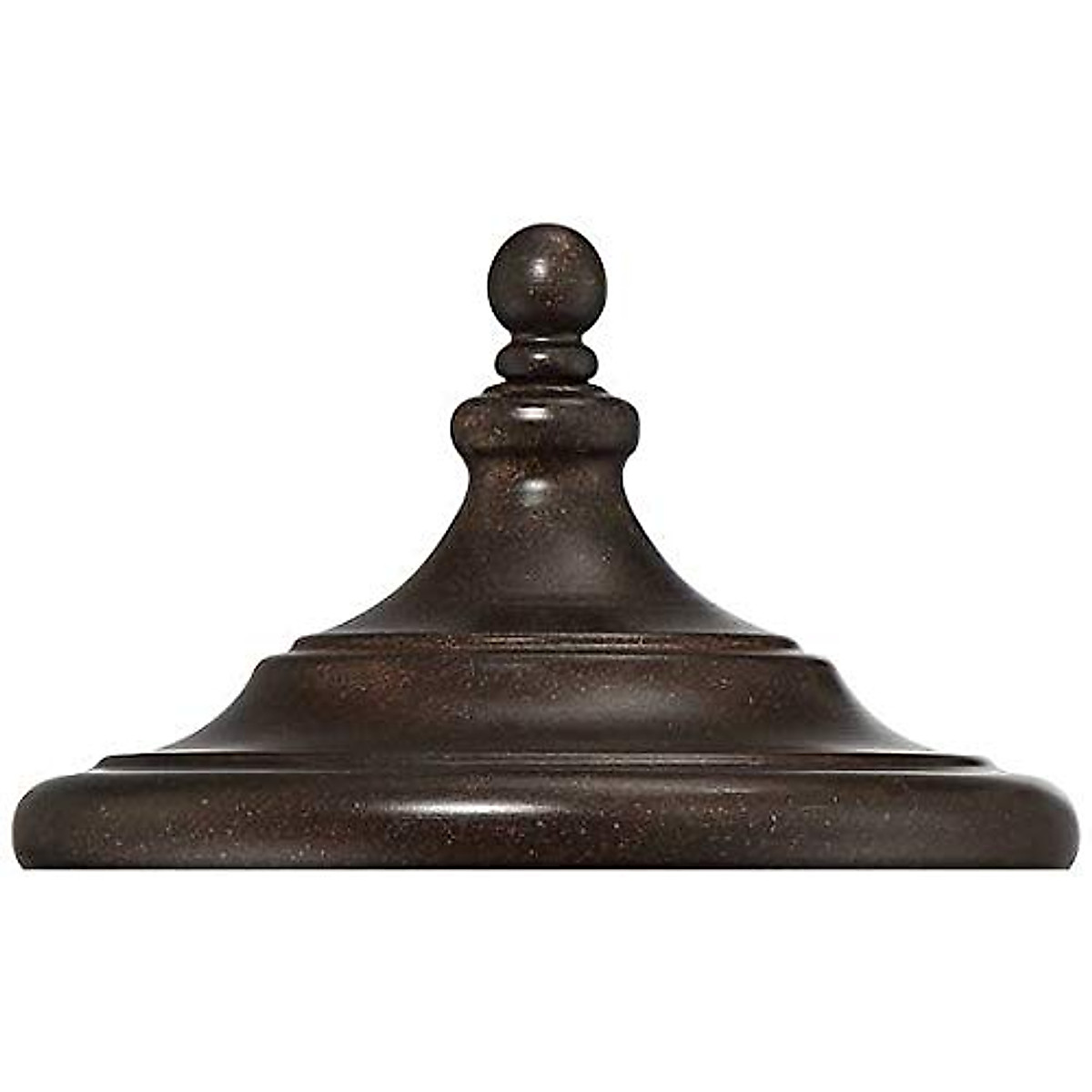 Carriage Traditional Outdoor Post Light Fixture LED Bronze 19" Clear Seedy Glass Decor Exterior House Porch Patio Outside Deck Garage Yard Garden Driveway Home Lawn Walkway - Franklin Iron Works