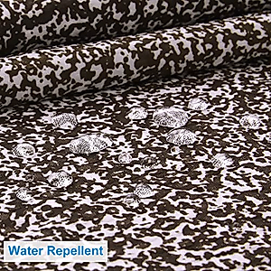 OLANLY Waffle Shower Curtain 72x72 Inches, Heavyweight Fabric, Machine Washable, Waterproof, Hotel Luxury Spa, Simple Modern Brown Shower Curtains for Bathroom, Guest Bath, Stalls and Tubs