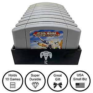 Collector Craft, Black, Organizer Compatible with Xbox One Games, Xbox One Game Tray, Holds 10 Xbox One Games, Clutter Reducing, Video Game Collection, Video Game Display