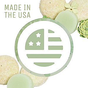 Sweet & Sassy Shampoo + Conditioner Bars: Includes 1 Shampoo, 1 Conditioner. Made in the USA. Natural, Organic, SLS Free, Safe for Color Treated Hair. Coconut Lime