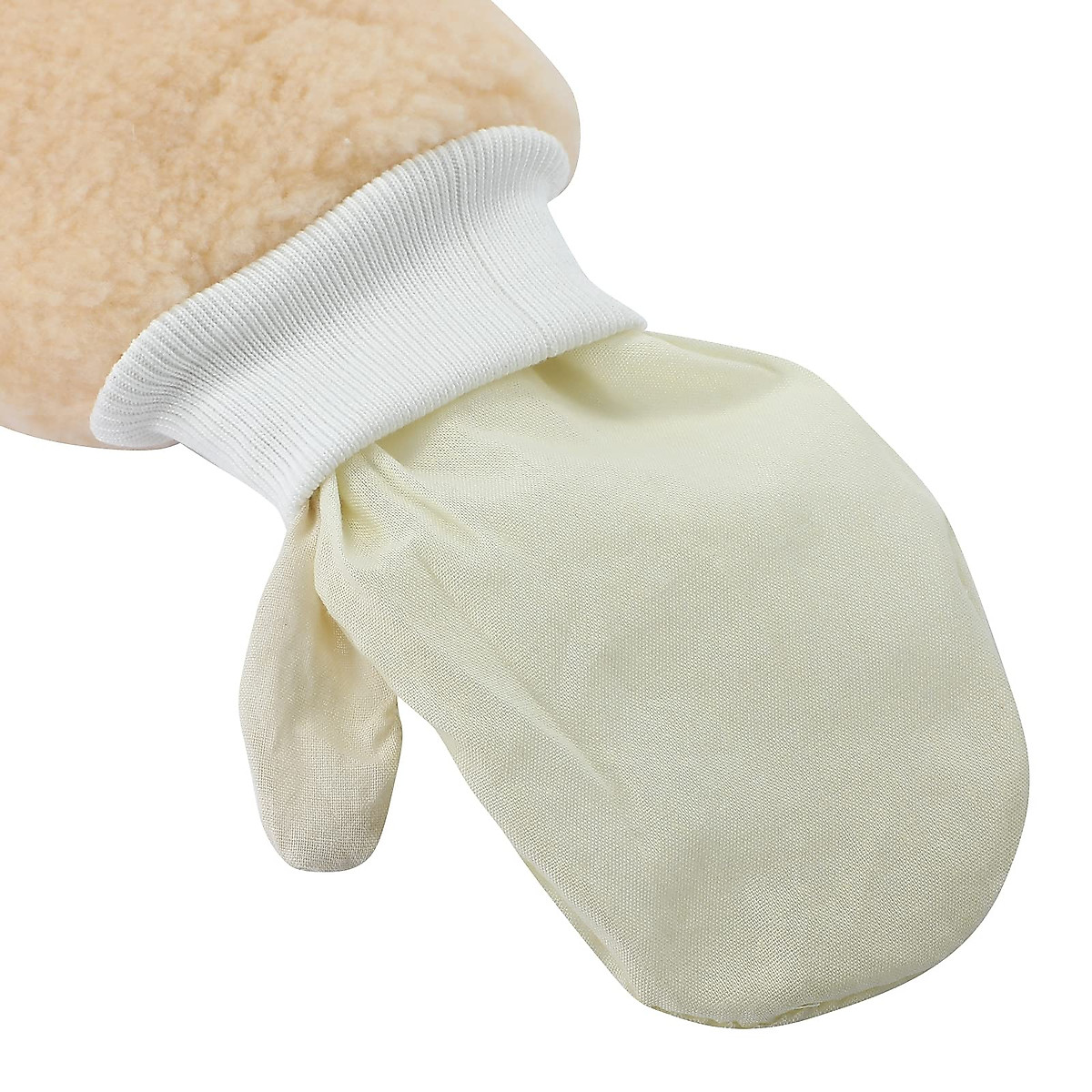 Painters Mitt with Thumb, Painting with Hand Mitts, Paint Mitt, Cleaning, and Dusting Mitt, Painters & Decorators Glove（2-Pack)