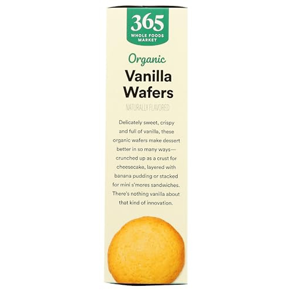 365 by Whole Foods Market, Organic Vanilla Wafers, 9 Ounce