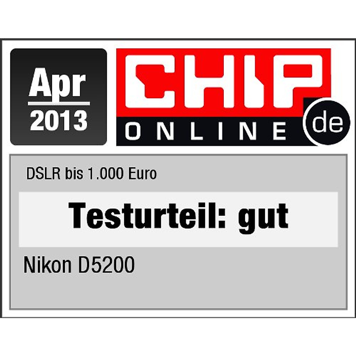 Nikon D5200 Digital SLR Camera Body Only - Black (24.1MP) 3 inch LCD