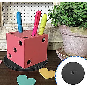 Zorveiio 8” Black Acrylic Turntable Organizer, Rotating Organizer Swivel Plate for Bathroom Kitchen Cabinet Table Spice Rack Cake Pantry