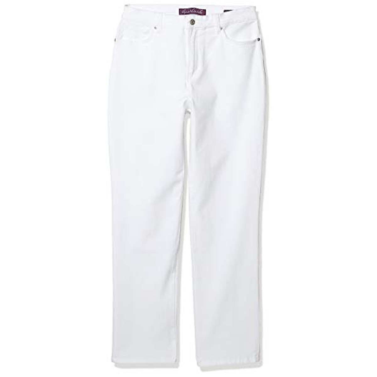Gloria Vanderbilt Women's Amanda Classic High Rise Tapered Jean, Vintage White, 18 Regular