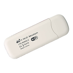 Mobile Hotspot, 4G LTE USB Portable Router, High Speed Hotspot for Travel, 150Mbps USB Modem Pocket Hotspot Dongle, Support B1/B3/B5 Network, Support 10 Devices