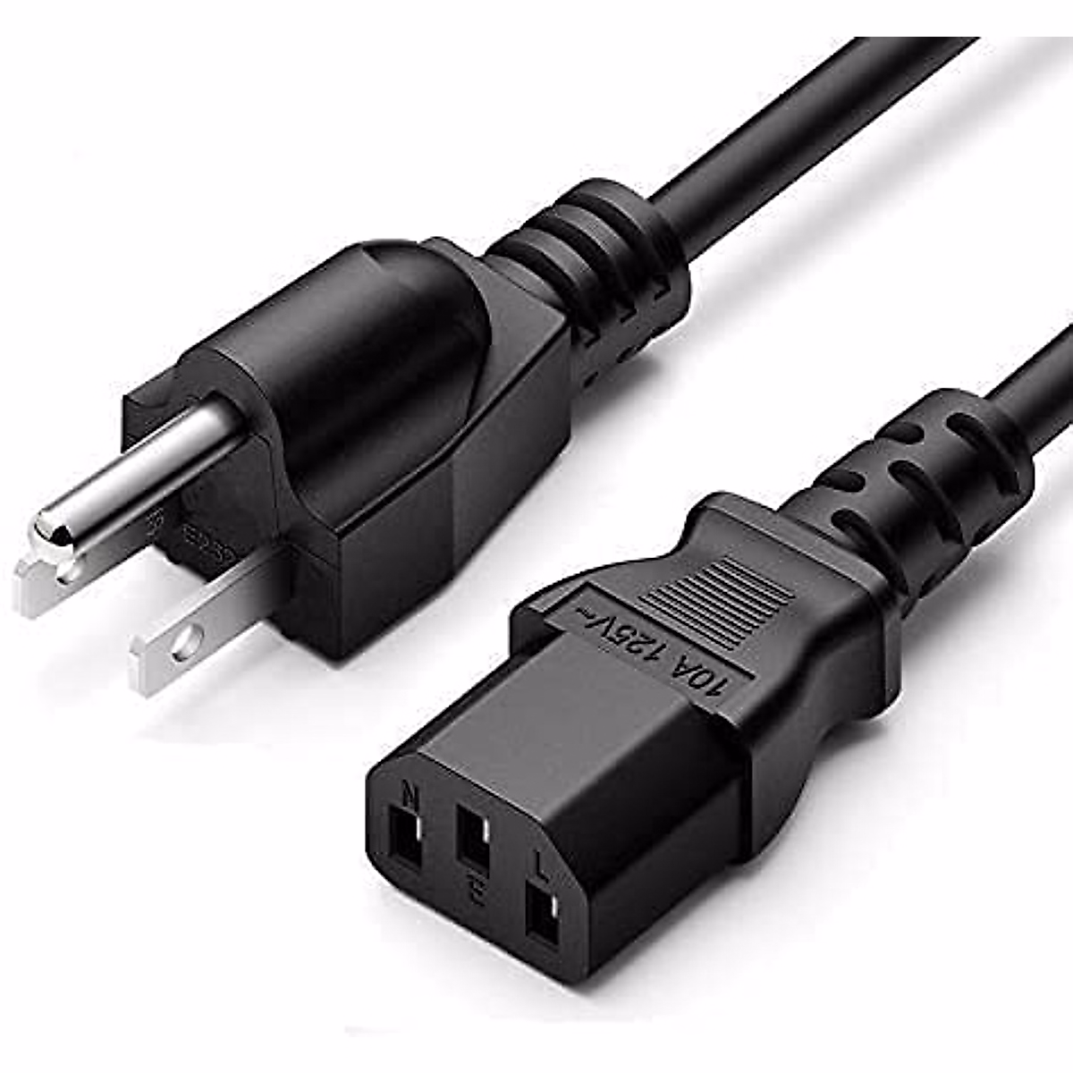 BestCH AC in Power Cord Cable Outlet Socket Plug Lead for Wasabi Mango UHD490 Real 4K HDMI 2.0 49 LG AH-IPS UHD DP Perfect Pixel Monitor UHD550 Real 4K HDMI 2.0 55 LG AH-IPS DP 1.2 UHD