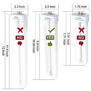 BF190 Bug Zapper Replacement Light Bulb 32 Watt Compatible with Flowtron BK-40D, FUL32T8/BL UVA Insect Attracting Bulb, Gx10Q Cap 2 Count
