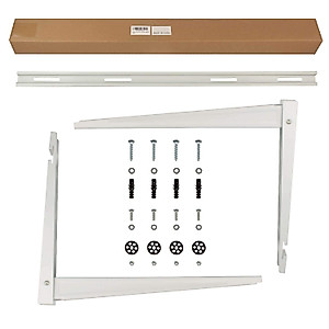 LBG Products Outdoor Wall Mounting Bracket for Ductless Mini Split Air Conditioner Condenser Units,Heat Pump Systems,Support up to 440lbs(9000-36000BTU)