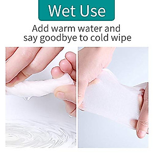 Winner Baby Dry Wipe, 100% Cotton, 600 Count Unscented Cotton Tissues for Baby’s Sensitive Skin