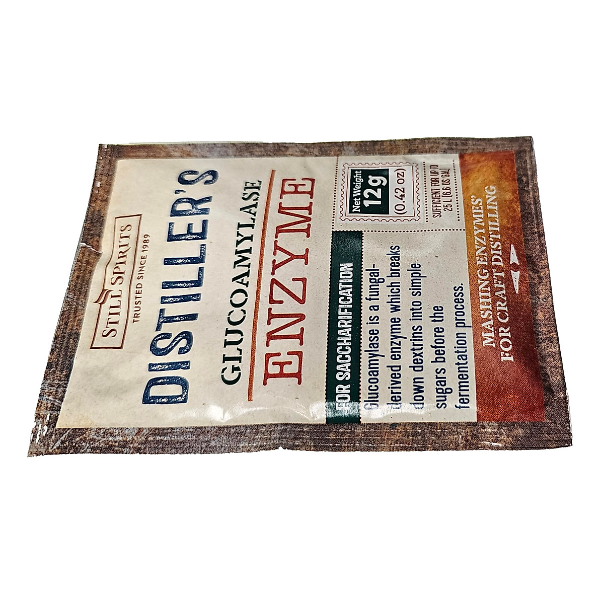 2x Still Spirits Distillers Glucoamylase Enzyme 12g for 25L Gluco-Amylase