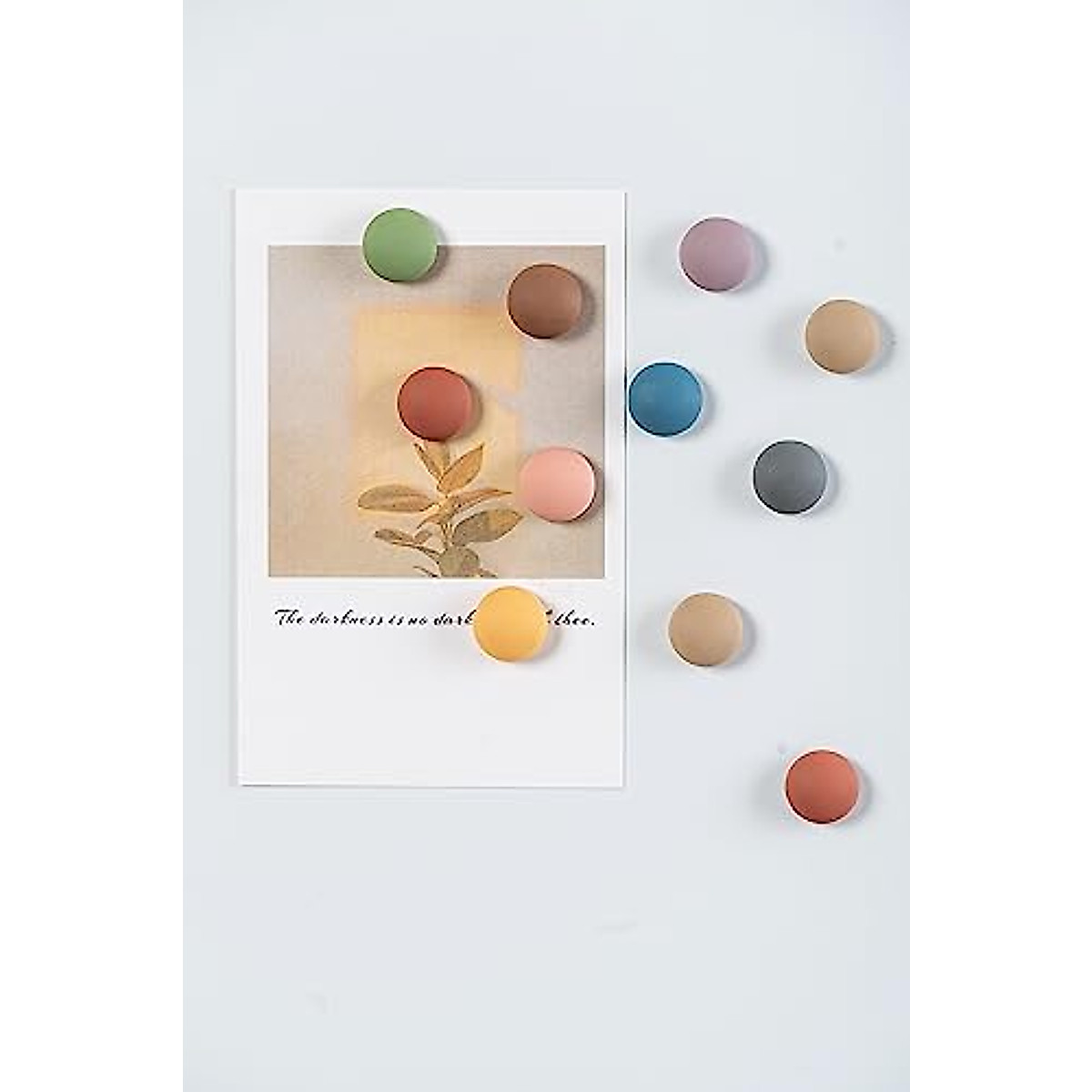 18 PC Cute Magnets, Fridge Magnets, Ultra Strong Magnets, Neutral Color Magnets, Office Magnet, Calendars Whiteboards Maps Arts Decorative Magnets