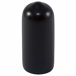 Caplugs HVC-312-16 HVC Series – Flexible Round Caps 1000 Pack, Black Vinyl 0.312" W x 1.000" L Thread Protectors, Dust & Moisture Seals, Masking, Painting, Limited High Temp Exposure