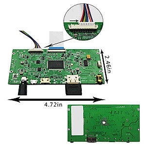 FanyiTek RTD2556T HDMI Controller Board EDP for 9.7inch 2048x1536 50HZ/60HZ LP097QX1 LTL097QL01 HQ097QX1 LQ097L1JY02Z IPS LCD Screen