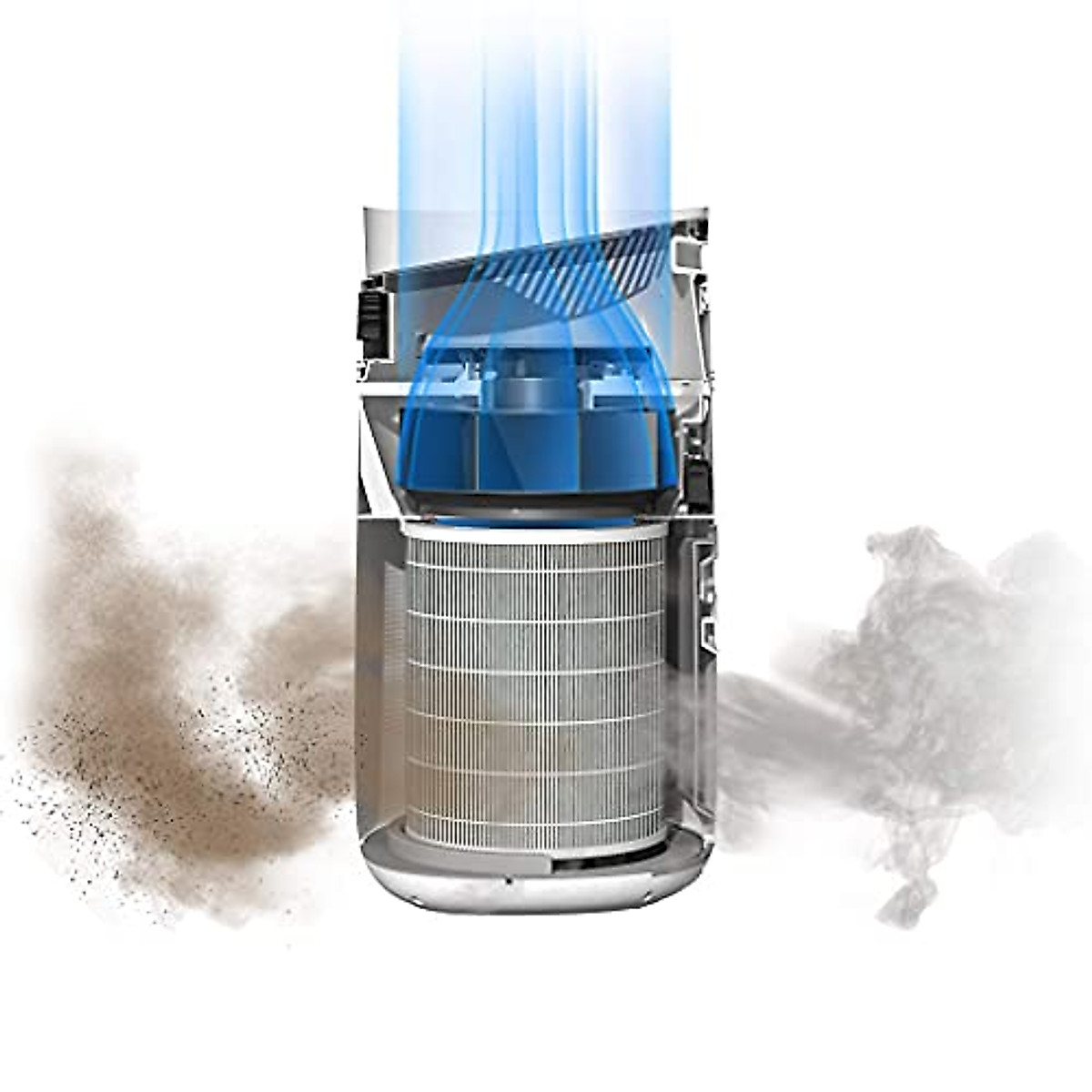 ONE Products Smart Hepa Air Purifier, UV Light Sanitizer, Covers Small to Large Room, Kills 99.99% Germs, Bacteria, Allergies, Pollen, Smoke, Dust, Pet Dander, Work with Alexa, Google, Athena(OSAP02)