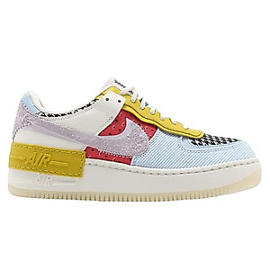 Nike Women Air Force 1 Shadow (DM8076-100) (Women DM8076-100, Numeric_6)