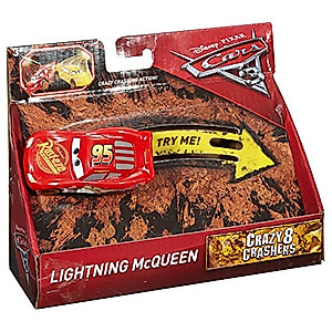 Disney Pixar Cars 3 Crazy 8 Crashers Lightning McQueen Vehicle